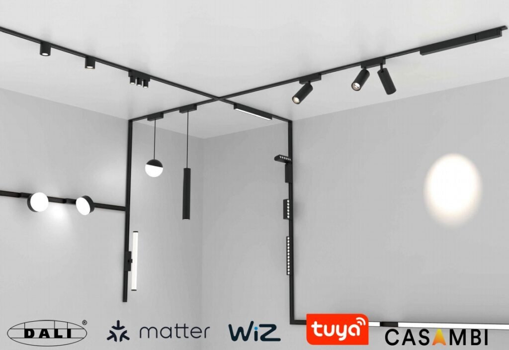 Ultra-thin magnetic track light - ORIS