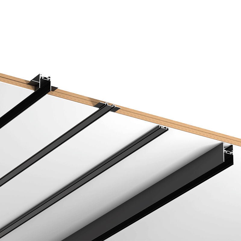 Ultra-thin magnetic track light - ORIS